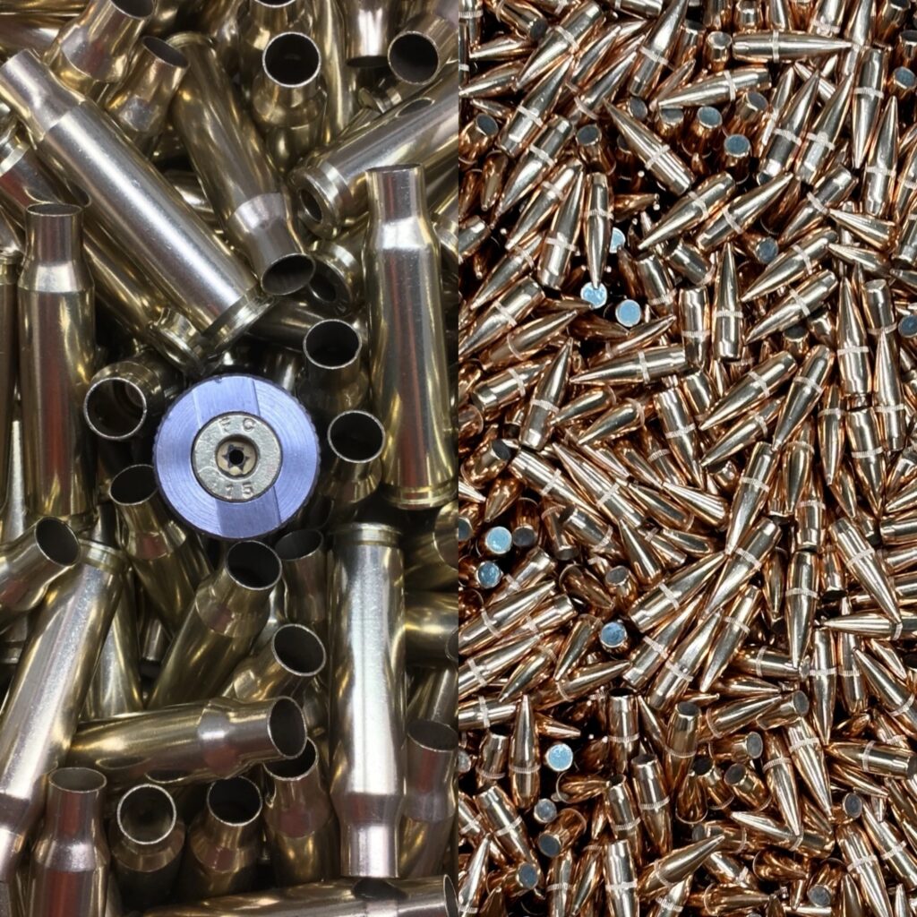 308 win Brass and 150gr Bullets -Blue Ridge Brass